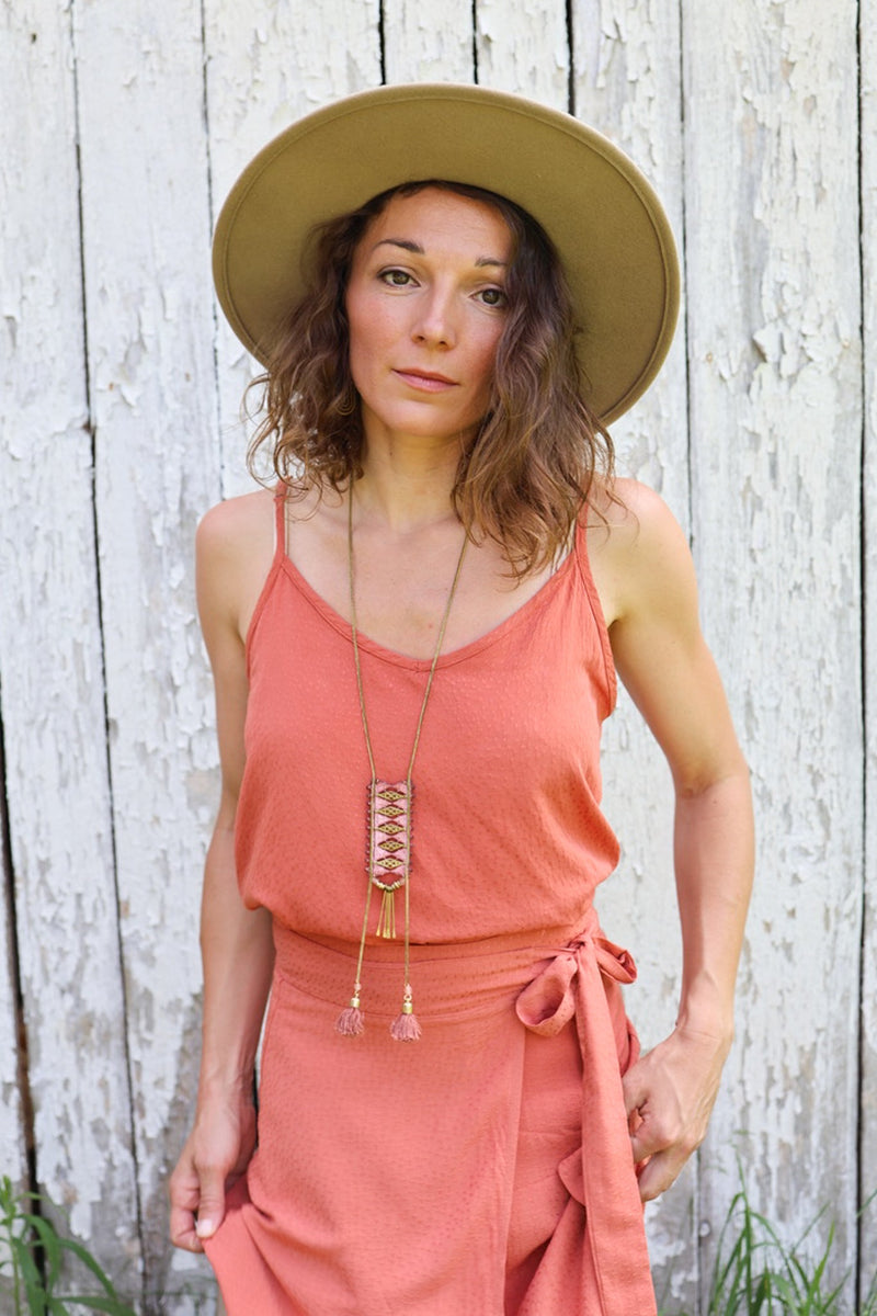 Sufi Wrap Skirt - Clay – Sacred Cloth // Chanti Wadge